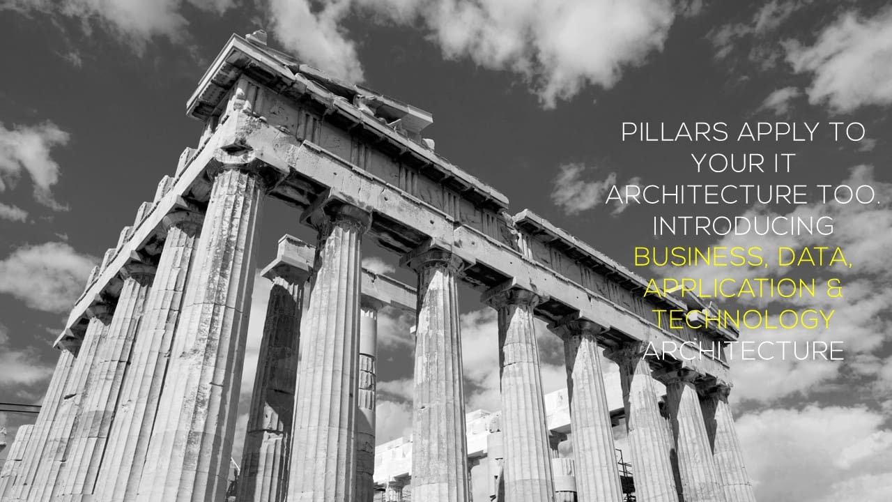 Business, Data, Application & Technology Architecture: A Comprehensive ...